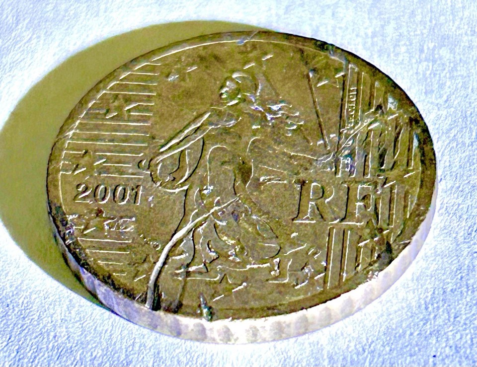 France 50 Euro Cent Coin RF 2001 | eBay