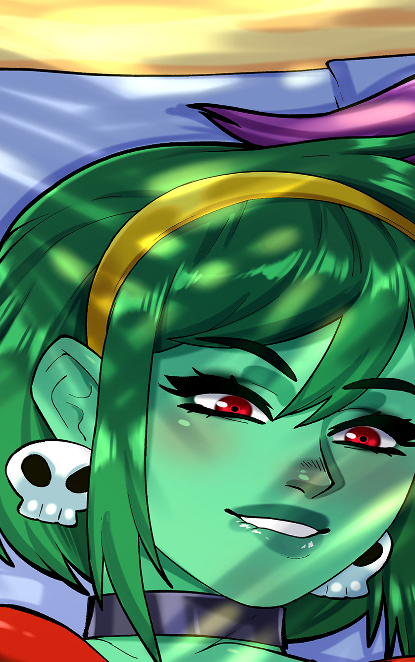 Rotty Tops x Shantae #2 Photo Print - Shantae Cartoon Art Figure Statue ...