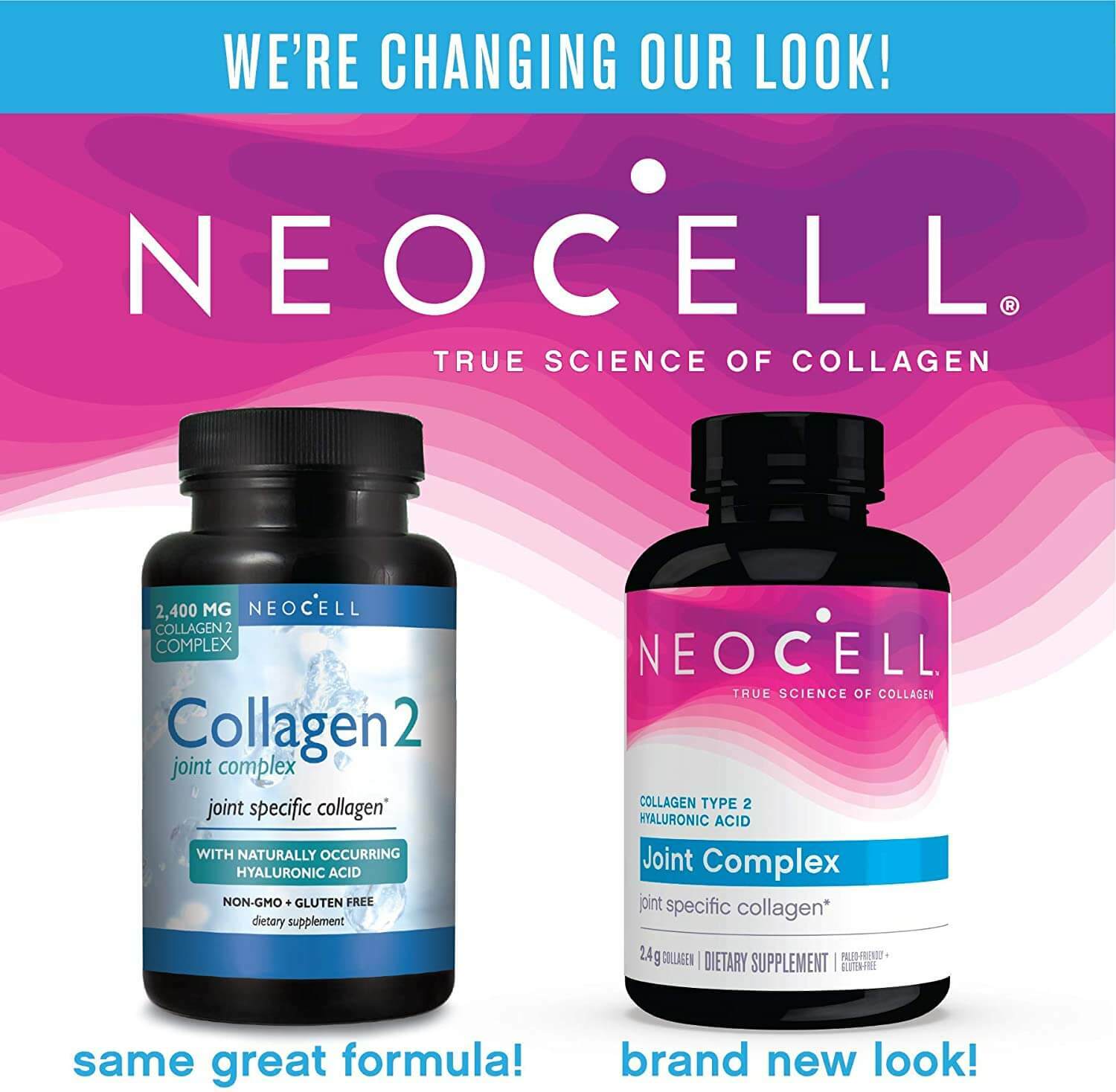 Neocell Collagen Type 2 Immucell Complete Joint Support Capsules, 2400 ...