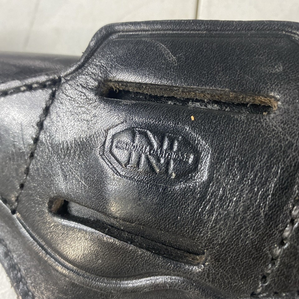 National Cartridge Black Leather Holster | eBay