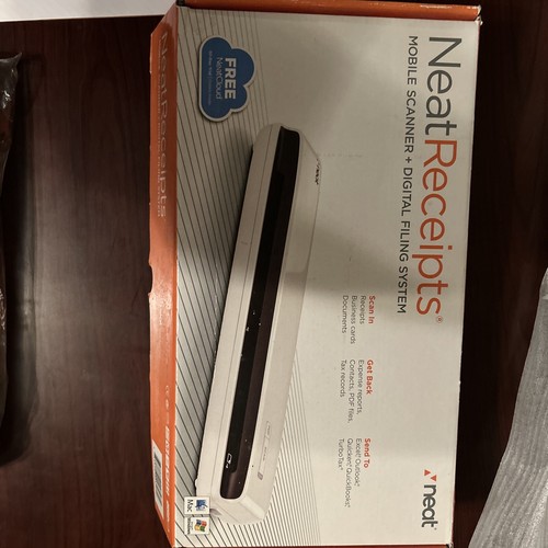 Neat Receipts Mobile Scanner + Digital Filing System NM-1000 Store ...