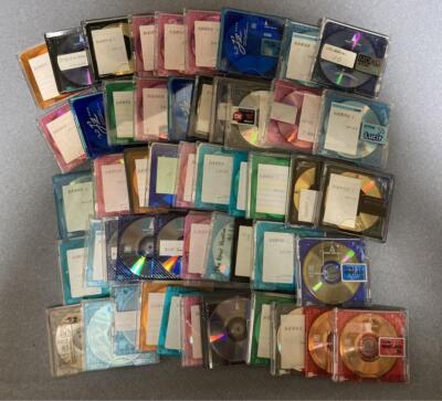 MD Mini Disc Recorded Lot of 20 / 50 / 100 TDK maxell SONY etc index ...