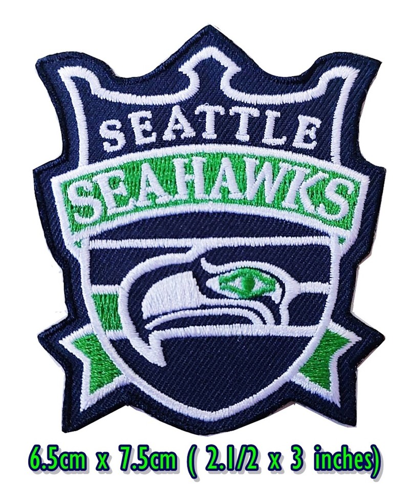 Seattle Seahawks NFL Footballs Patches Embroidery iron, sew(From Thai ...