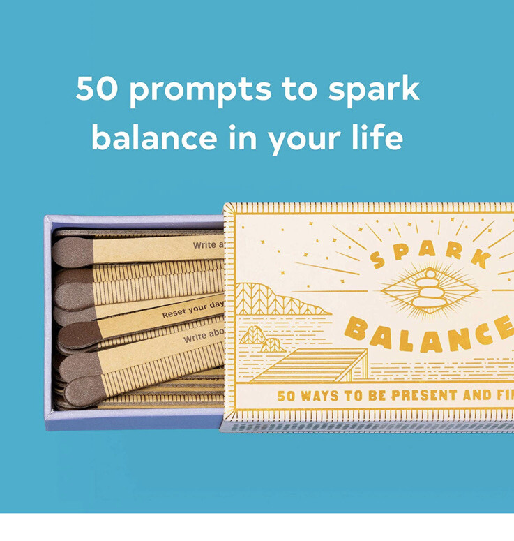 Spark Balance : 50 Ways to Be Present and Find Focus (Hostess Gift or ...