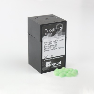 Pascal 12-150 Racellets Hemostatic Pellets #2 Cotton Green 200/Box | eBay