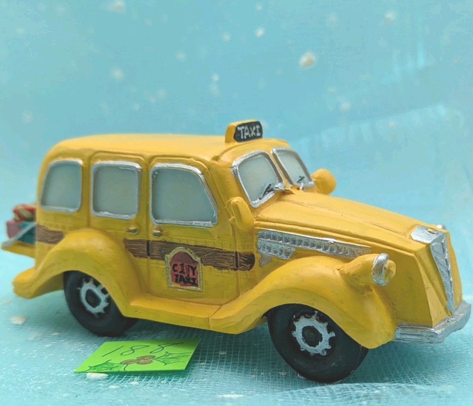 St. Nicholas Square City Taxi presents Christmas Village Accessory NO ...
