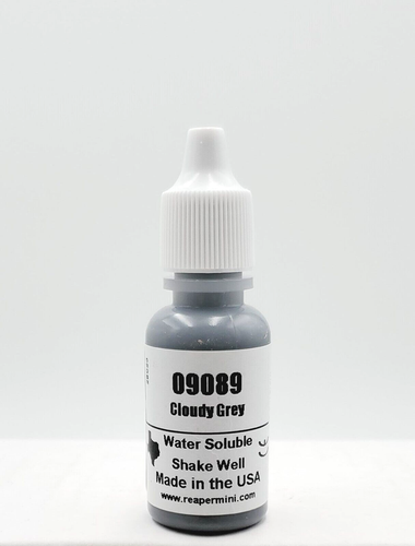 CLOUDY GREY Reaper Miniatures Master Series Paints REM09089 (0.5 oz ...