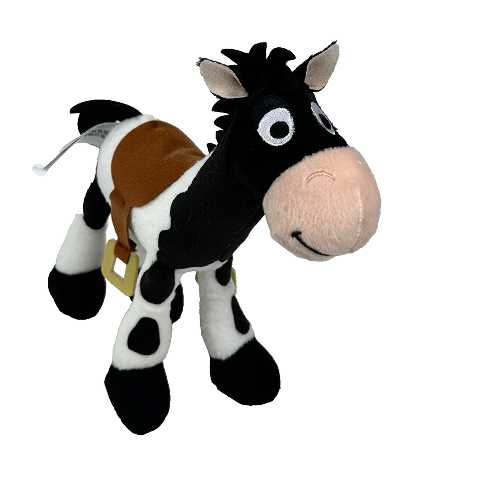 Disney Parks Plush Bullseye Multicolor Race Horse Number 6 Pixar Toy ...