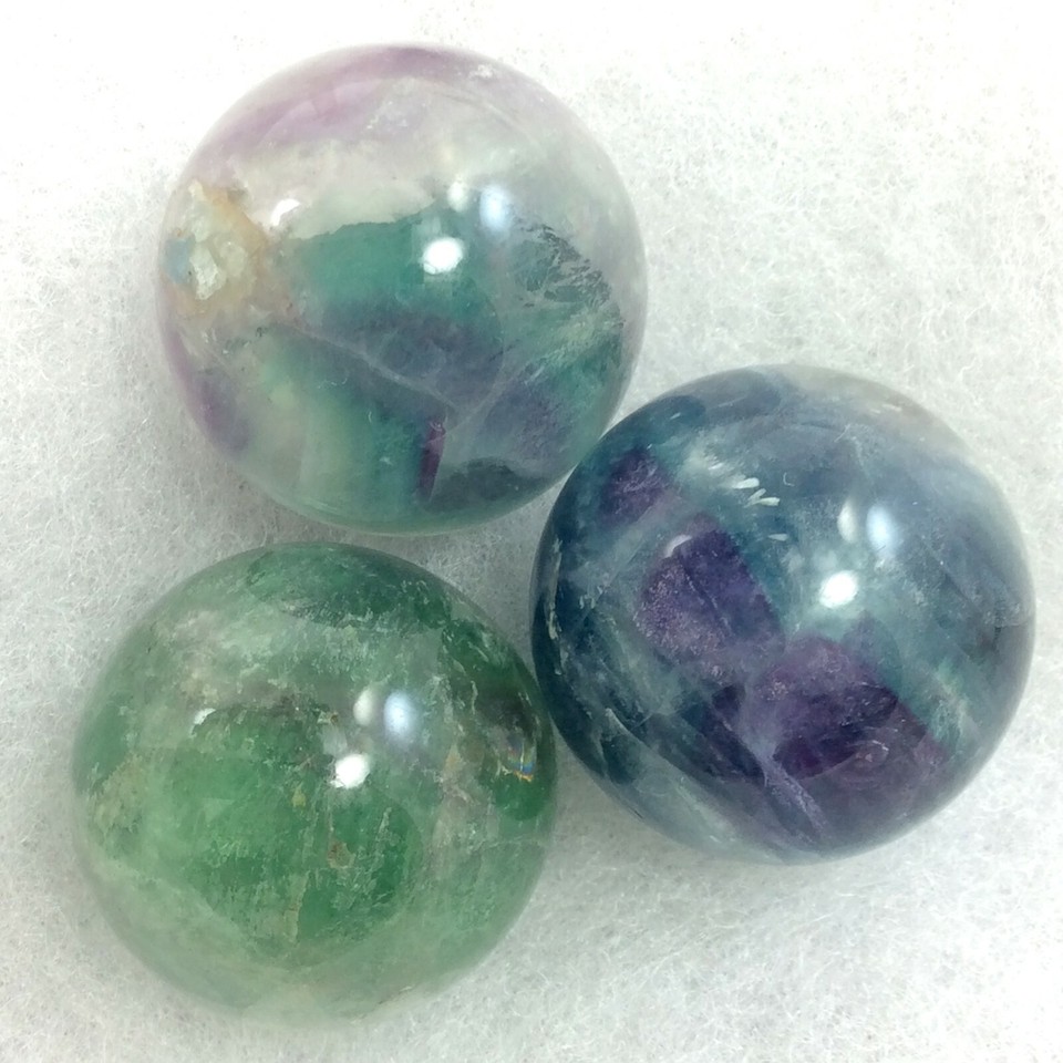 Natural Gemstone Round Ball Crystal Healing Sphere Massage Rock Stones ...