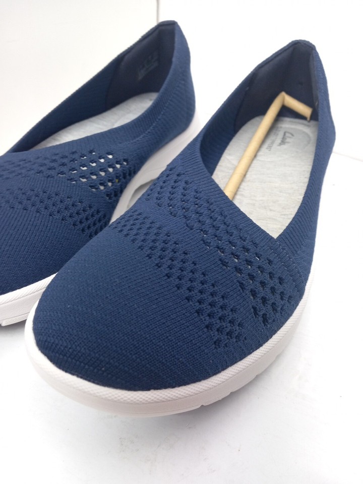 Cloudsteppers by Clarks Adella Moon Womens Sz 9.5 Wide Slip-on Shoes ...