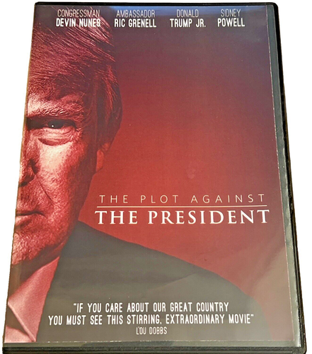 THE PLOT AGAINST THE PRESIDENT DVD DONALD TRUMP 45 Used USA Devin Nunes ...