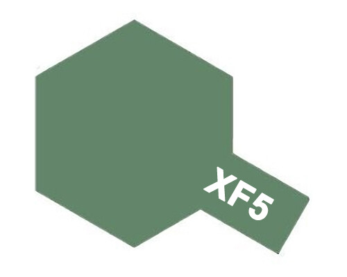 Tamiya 81705 Peinture Acrylique Mate XF5 Vert Mat (10ml) Modélisme ...