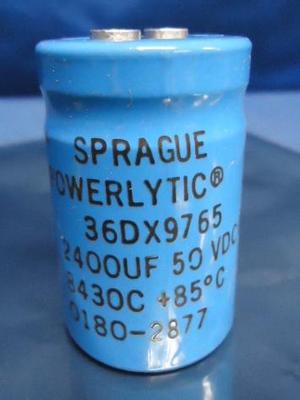 Capacitors - Sprague Powerlytic 36Dx