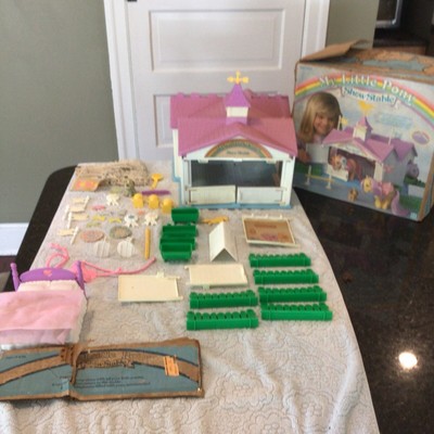 Vintage G1 1983 My Little Pony Show Stable Home Sweet Home with Box | eBay