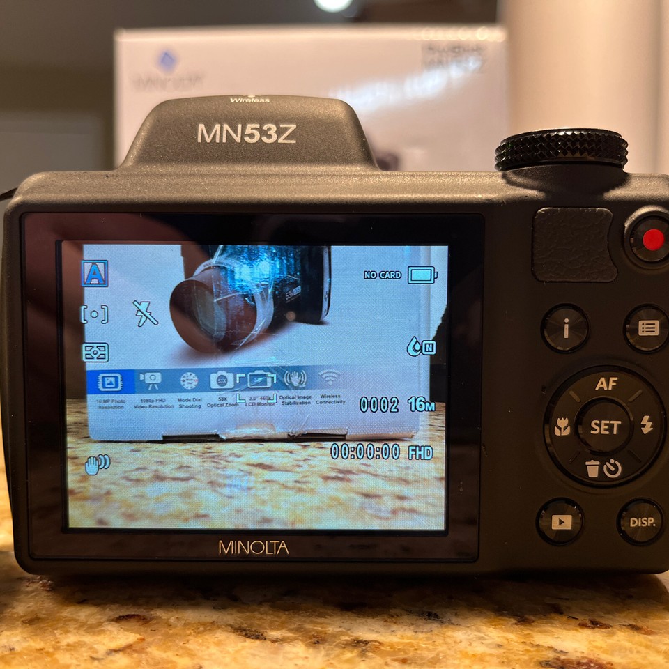 Minolta MN53Z Pro Shot 16MP HD Digital Camera with 53x Optical Zoom | eBay