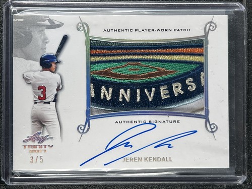 Kendall, Jeren - 2017 Leaf Trinity - Patch/Autograph - 3/5 | eBay