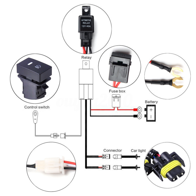 Auto Relay Wiring Fog Lights To Headlights