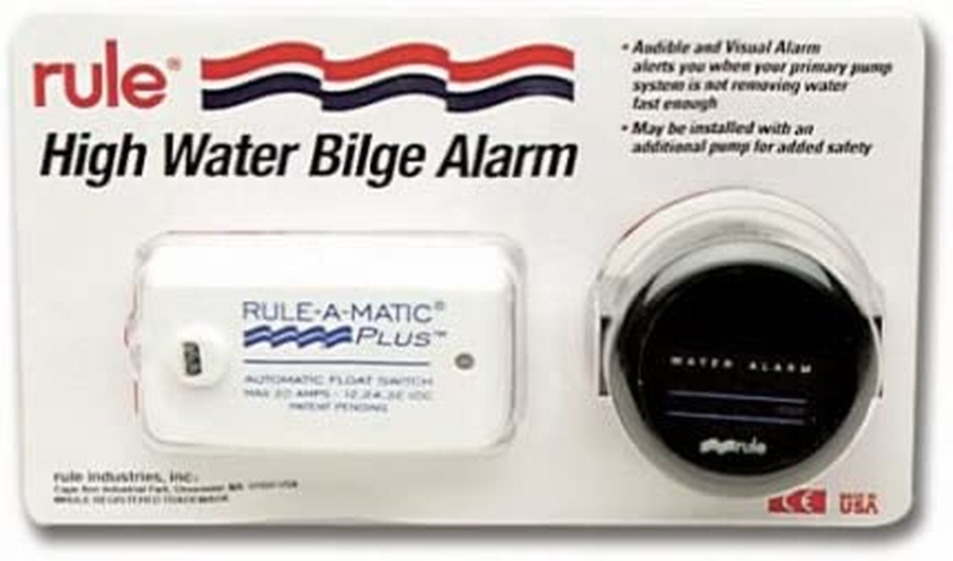 Marine High Water Bilge Alarm (Mercury Free, 12-Volt),White | eBay