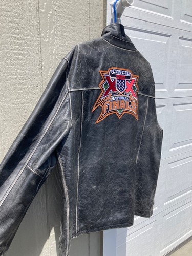 Leather Rodeo Contestant Finals Jacket | eBay