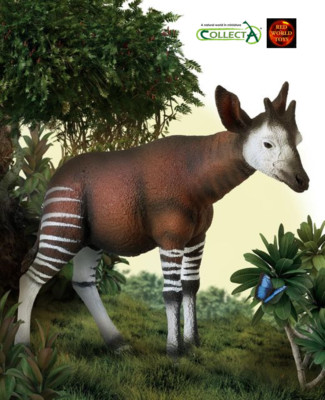 CollectA Okapi Wildlife Animal Toy Model Figure 88532 Brand New | eBay