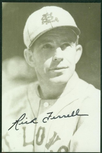 Original Autograph JSA of Rick Ferrell HOF of the St. Louis Browns | eBay