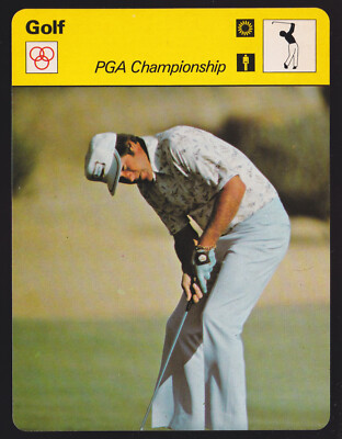 PGA CHAMPIONSHIP Dave Stockton Golf Golfer Photo 1979 SPORTSCASTER CARD ...