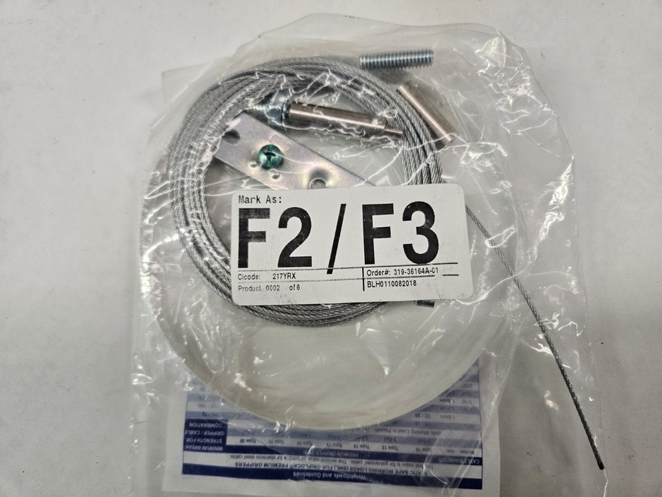 Grip Lock 20 FT Aircraft Cable AFAC120 / ZF-15Z-14201 For Drop Ceiling ...