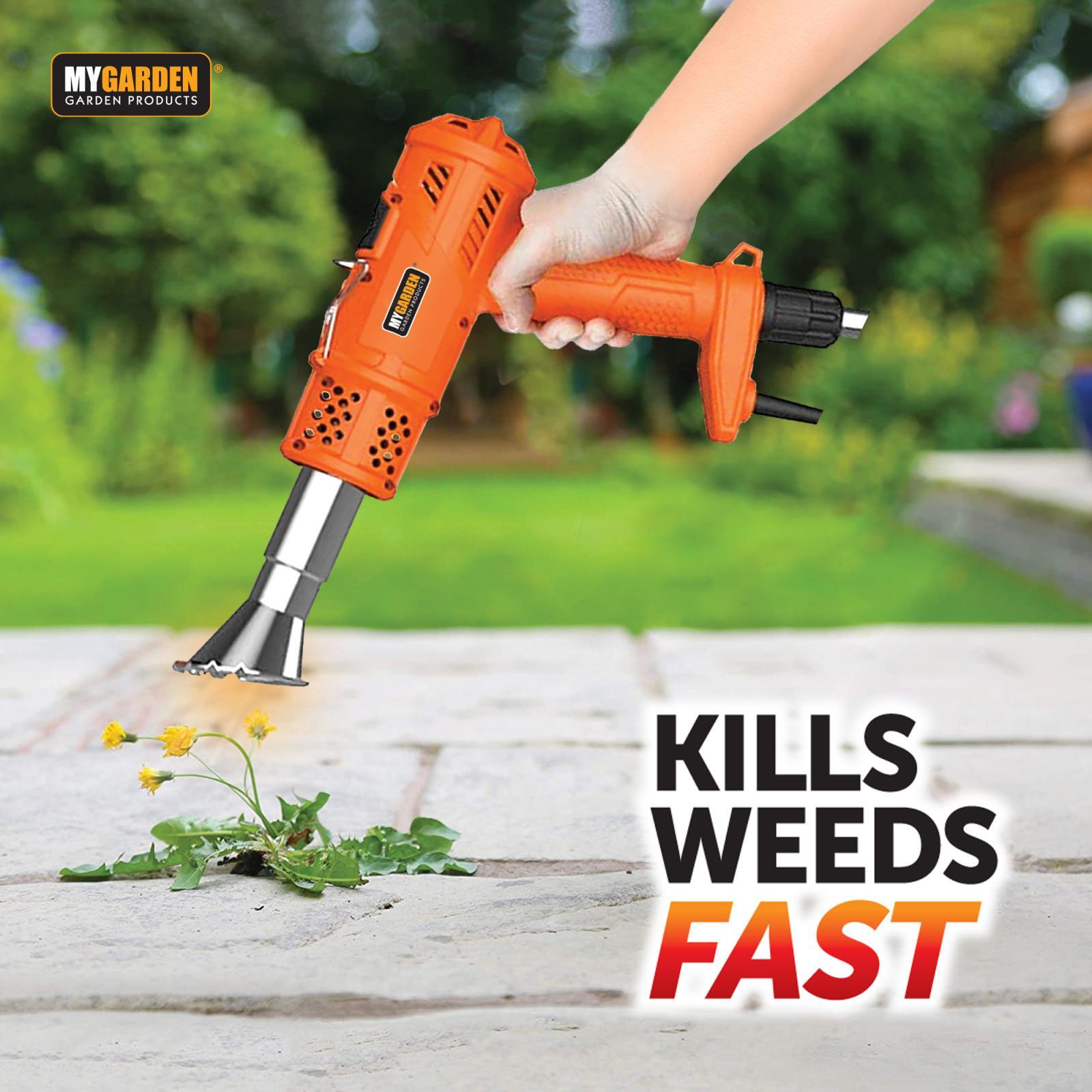 Electric Weed Burner Killer Garden Weeding Removal Hot Air Wand 5 ...