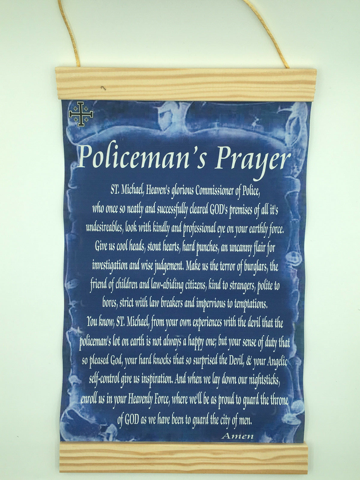 Policemans Prayer Final Inspection