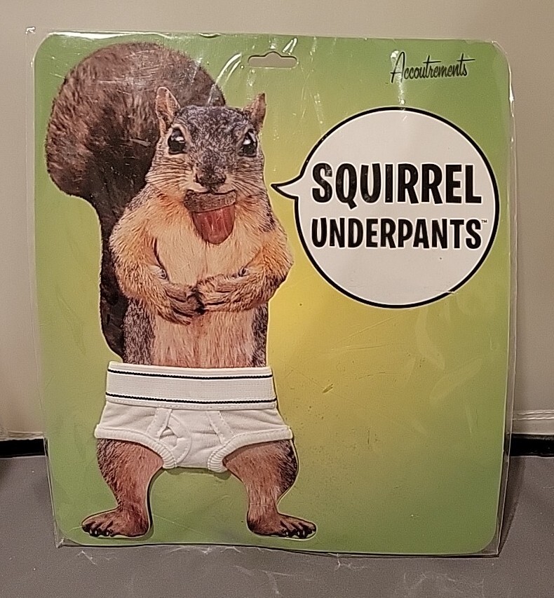 Accoutrements Squirrel Underpants Novelty Gag Gift for sale online | eBay