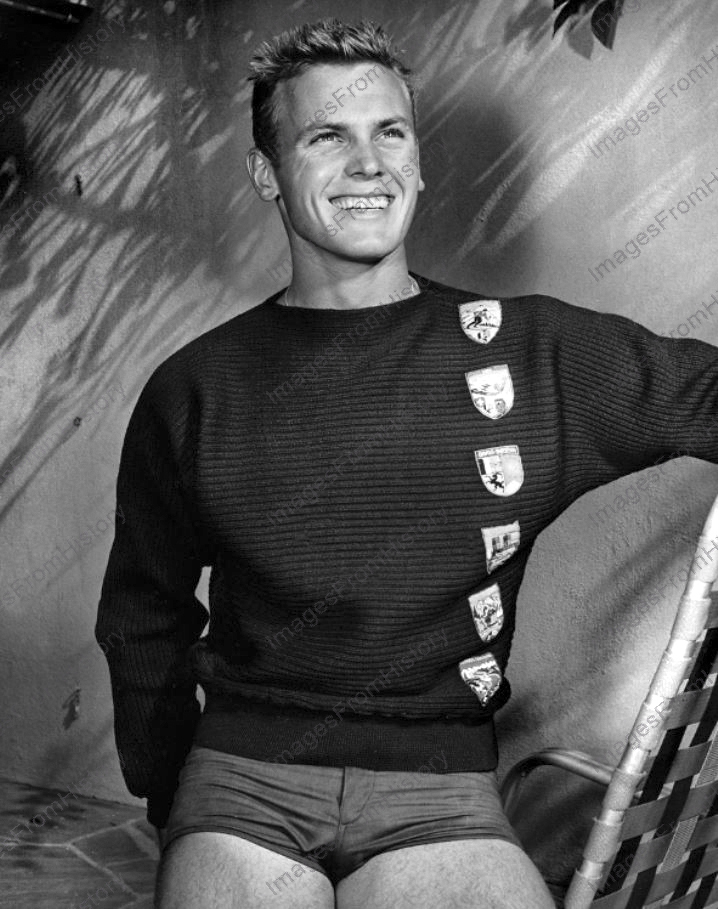 8x10 Print Tab Hunter Handsome Portrait 1955 #298 | eBay