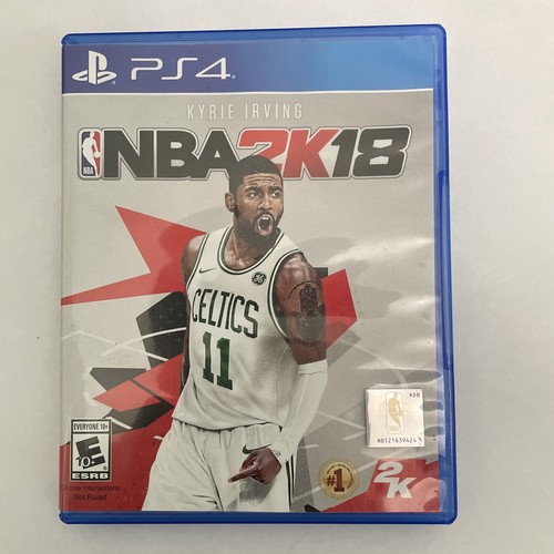 NBA 2K18 - Sony PlayStation 4. PS4. Kyrie Irving Cover. Game Tested | eBay