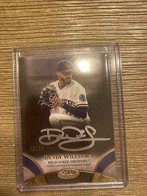 Devin Williams Tier 1 AUTOGRAPH 6/10 | eBay