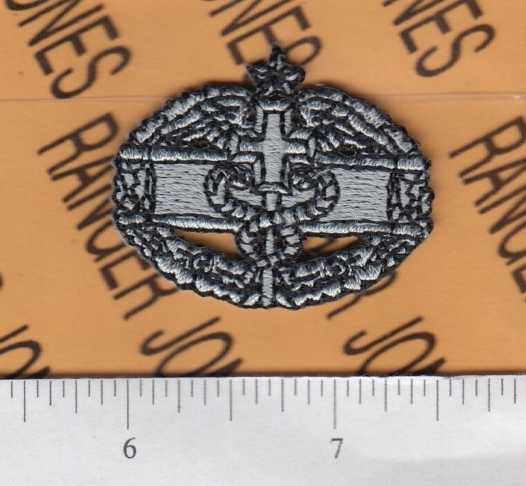 US Army Combat Medical Badge CMB 1.5" qualification 2nd award cloth ...