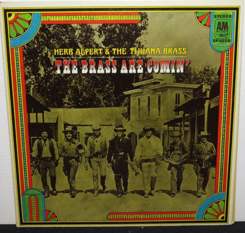 HERB ALPERT THE BRASS ARE COMIN' (VG+) SP-4228 LP VINYL RECORD | eBay