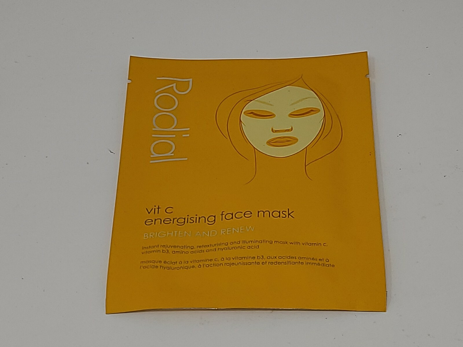 2x Rodial VIT C Energising Face Mask Brighten and Re20 Ml/.67 Oz Fresh ...