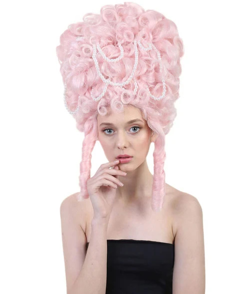 Women's Baroque Marie Antoinette Style Wig – Rococo Beehive Wig Dame ...