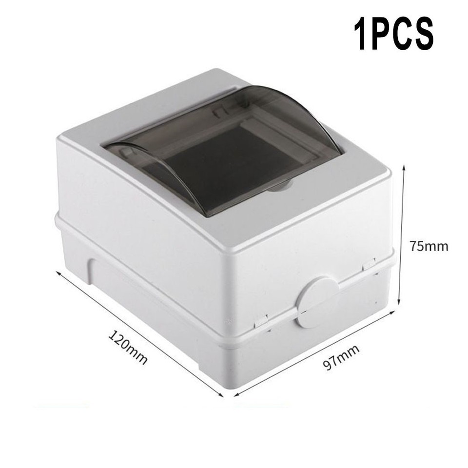 Distribution Box Circuit Breaker Easy To Install Transparent Grey Color ...