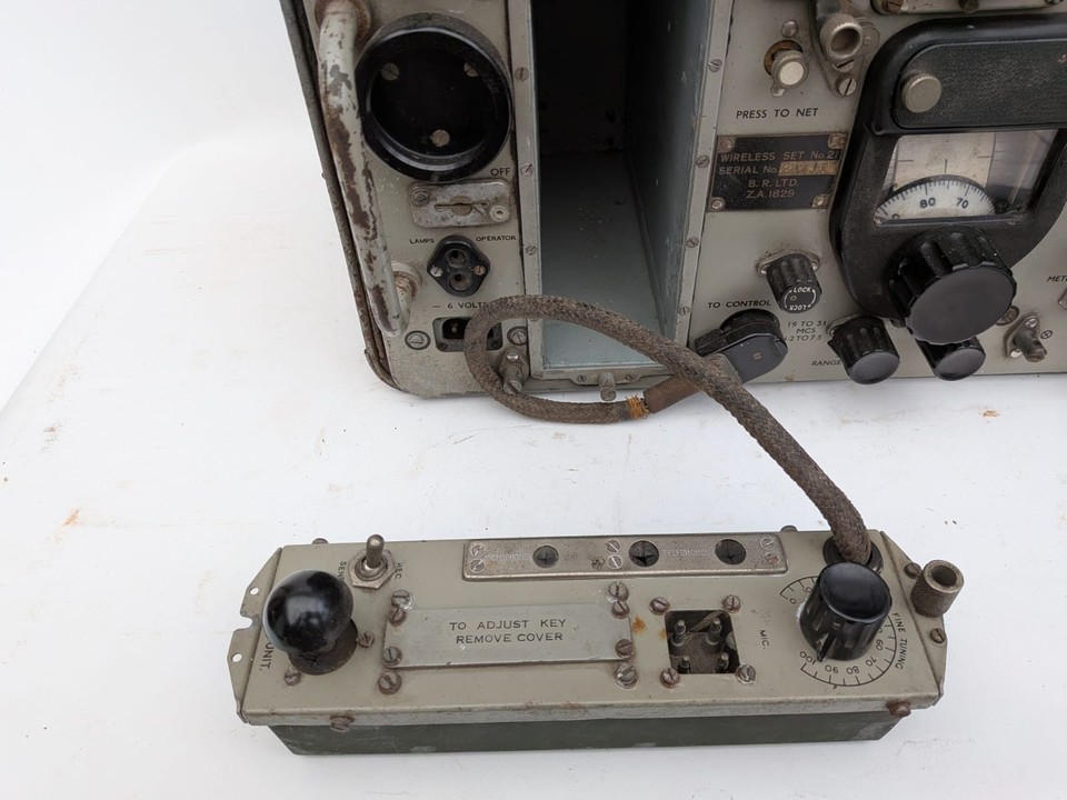 WW2 Wireless Set 21 WS-21 Royal Signals Field Radio Set | eBay