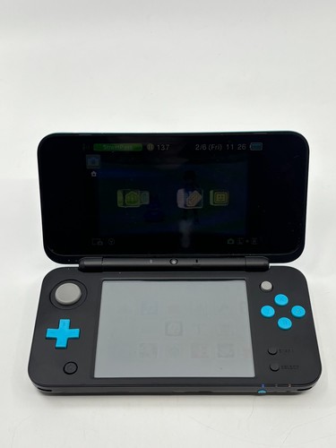 Nintendo 2DS XL Black Turquoise JAN-001 Console | eBay