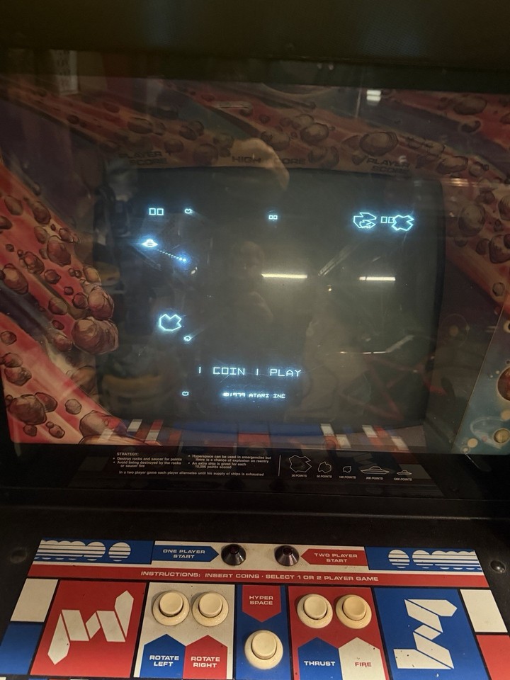 ASTEROIDS ARCADE MACHINE by ATARI 1979 (Great Condition) *RARE* | eBay