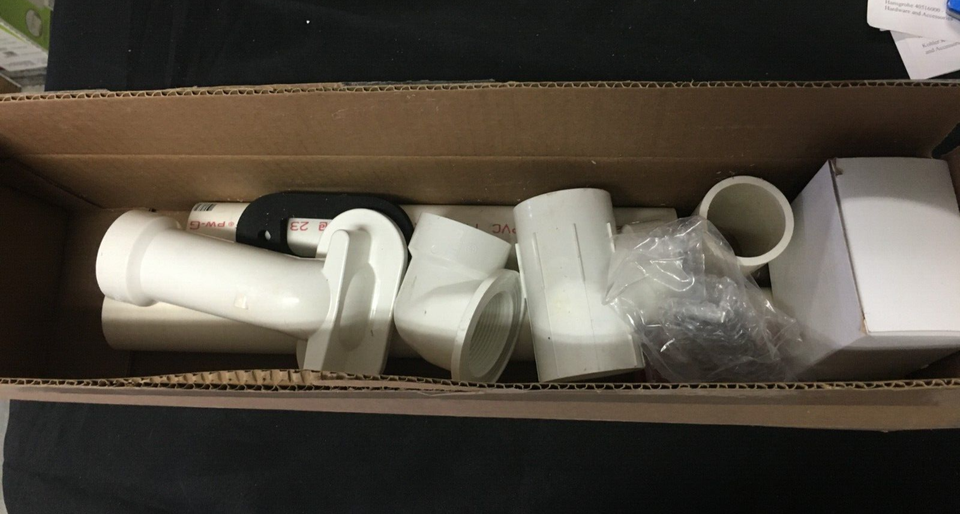 Jacuzzi Linear 1-1/2" Tub Drain Kit Overflow MF35826 Brushed Nickel | eBay