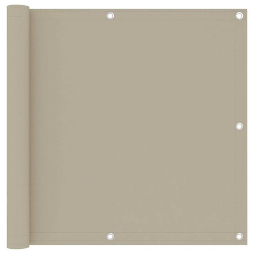 Balcony Screen Beige 90x500 Oxford Fabric I0Z0 | eBay