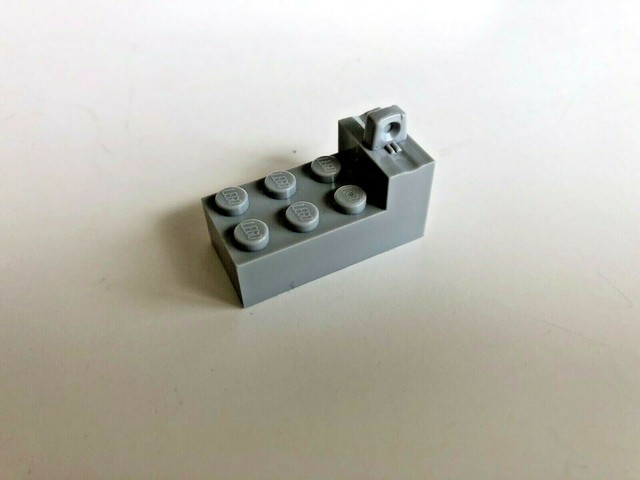 LEGO Parts Hinge Base w/ Side Hinge Stub 2x4x1-2/3 Lt Bl Gray - Part ...