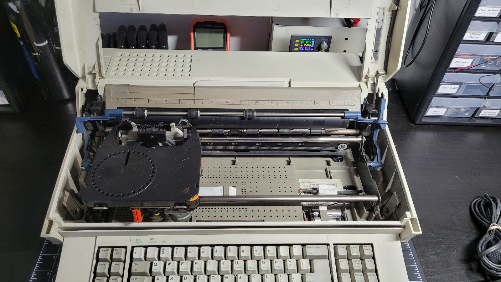 IBM Lexmark Wheelwriter 3500 Electric Typewriter/Wordprocessor ...