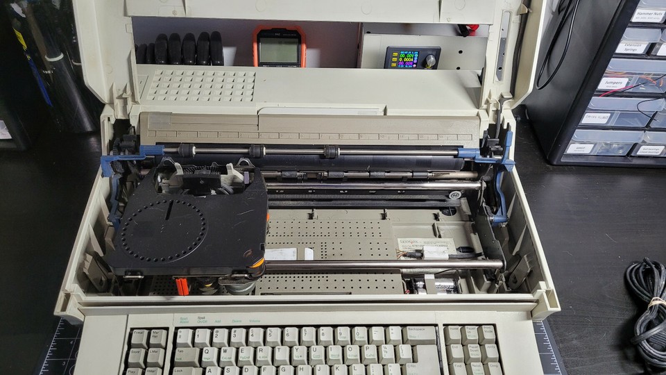 IBM Lexmark Wheelwriter 3500 Electric Typewriter/Wordprocessor ...