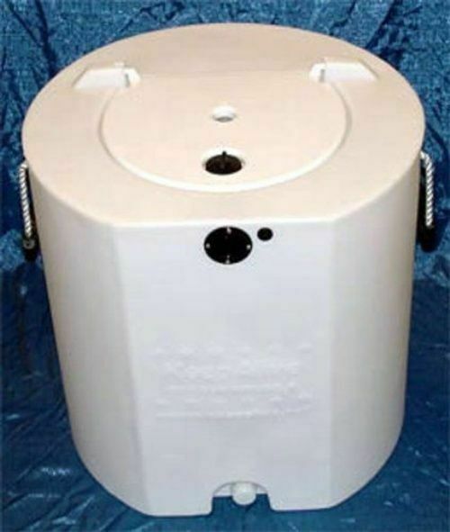 KeepAlive 20 Gallon All White Bait Well Tank With KA 500 Aerator ...