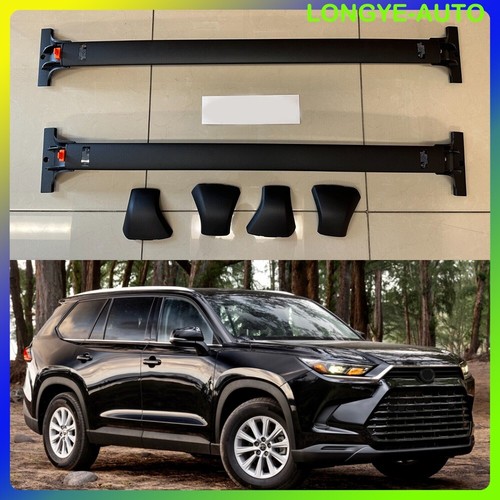 Cross bars Fits for Grand Highlander 2024 2025 Roof Rack Rail Carrier ...