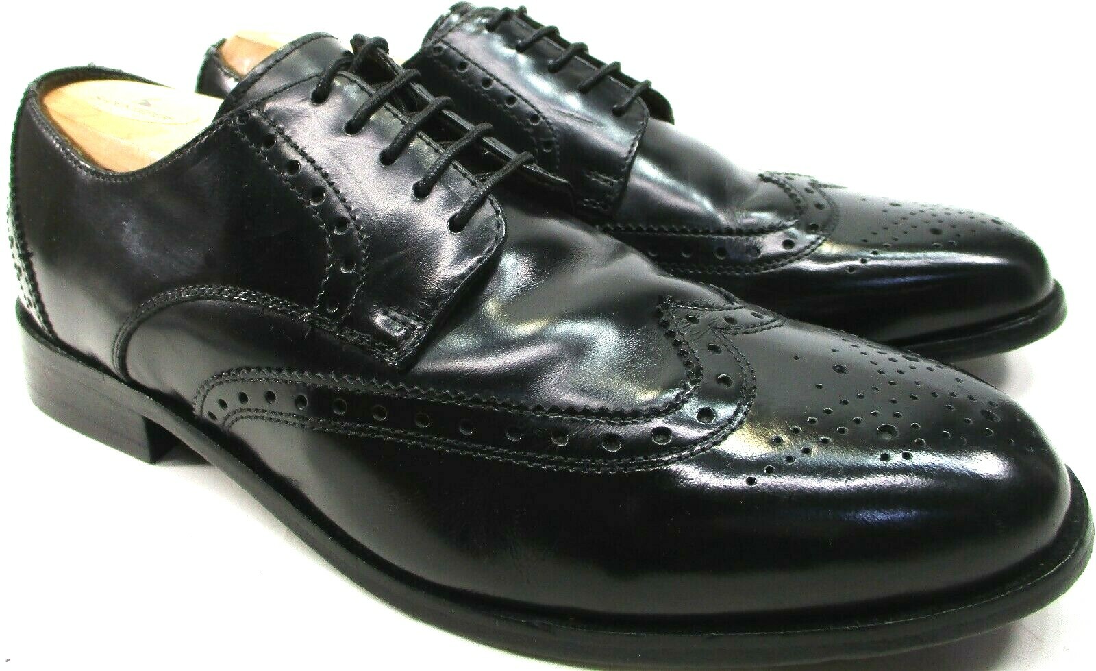 Florsheim Men Wing Tip Leather Oxford Size 8.5 D Styl… - Gem