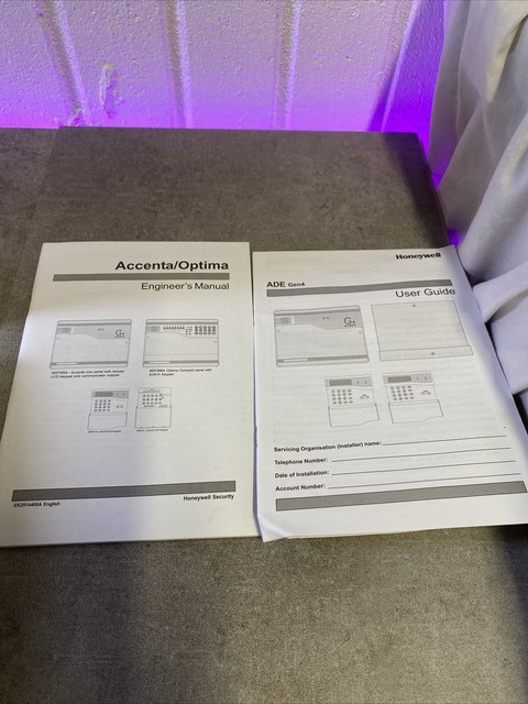 Honeywell Ade Optima UK Compact G4 Alarm Panel 8ep396a for sale online ...